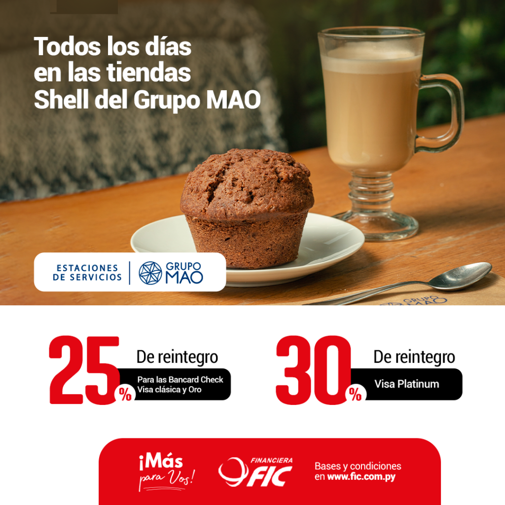 Promoción Tiendas de Conveniencia Shell Grupo MAO – Financiera